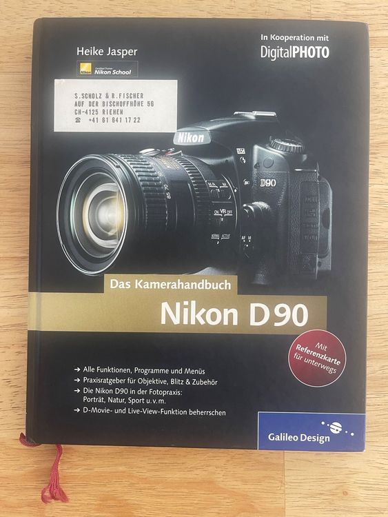 Nikon D90 Das Kamerahandbuch | Kaufen auf Ricardo