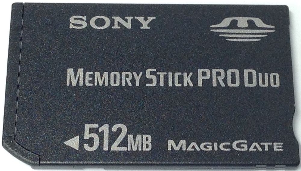 Sony MSX-M512S Memory Stick PRO Duo 512MB MagicGate schwarz (Gebraucht ...