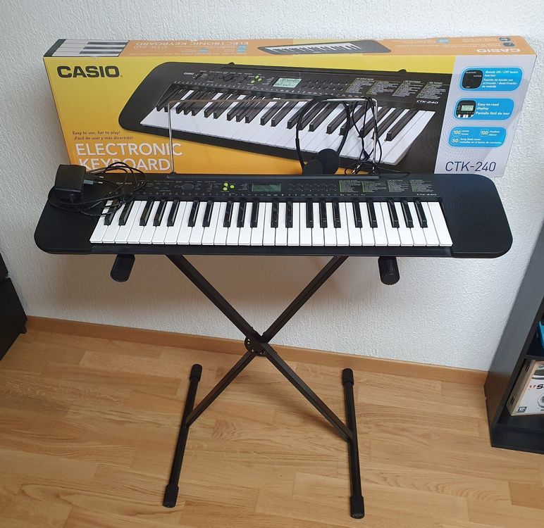 Keyboard Casio CTK-240 Set (Gebraucht) in Thun für CHF 50 – mit ...
