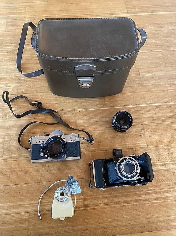 Zeiss Ikon Nettar 515 / Petri TTL 35-mm-Spiegelreflexkamera (Gebraucht ...