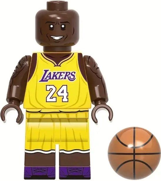 NBA Lakers Kobe Bryant Minifigure + Basketball | Kaufen auf Ricardo