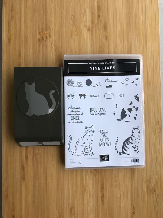 Stampin up "Nine Lives" Stempel und Stanzer (Gebraucht) in Brunnen für CHF 10 – mit Lieferung ...