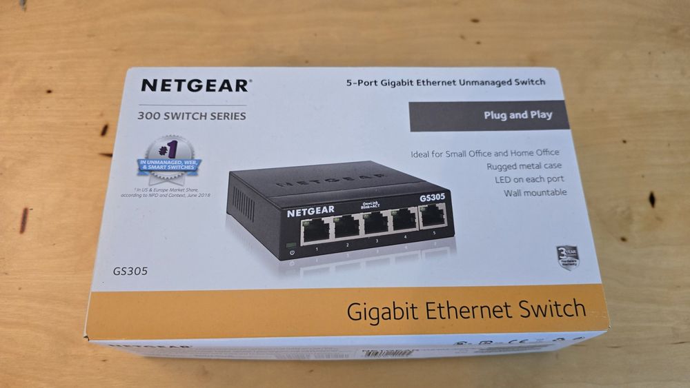 Netgear GS305-300PES 5-Port Gigabit Switch (Gebraucht) in Liestal für ...