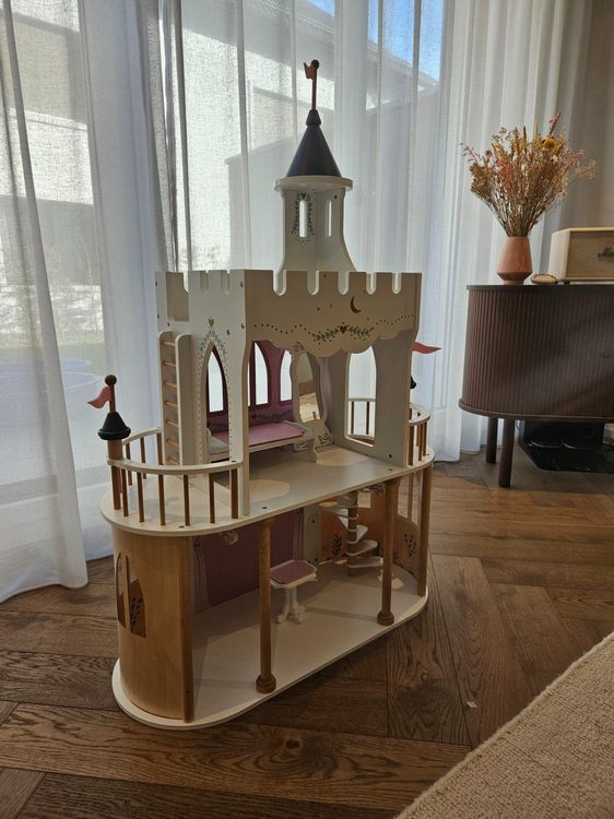 Puppenschloss, Holz FSC® - weiß von Vertbaudet (Gebraucht) in Mettmenstetten für CHF 39 – nur ...