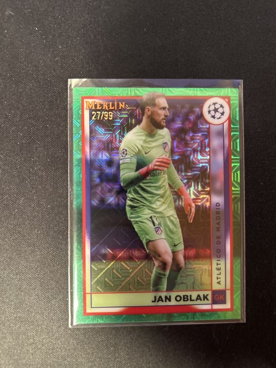 Oblak/99 von Topps Merlin | Kaufen auf Ricardo