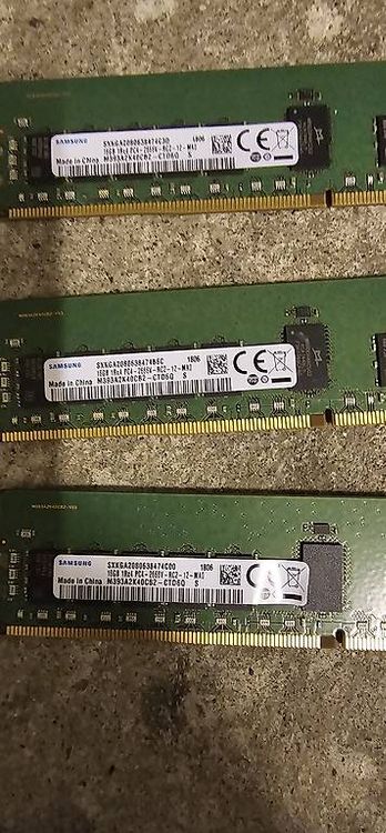 Samsung DDR4 16GB 2Rx4 PC4-2666V RC2 12 ECC RAM (Gebraucht) in Reinach ...