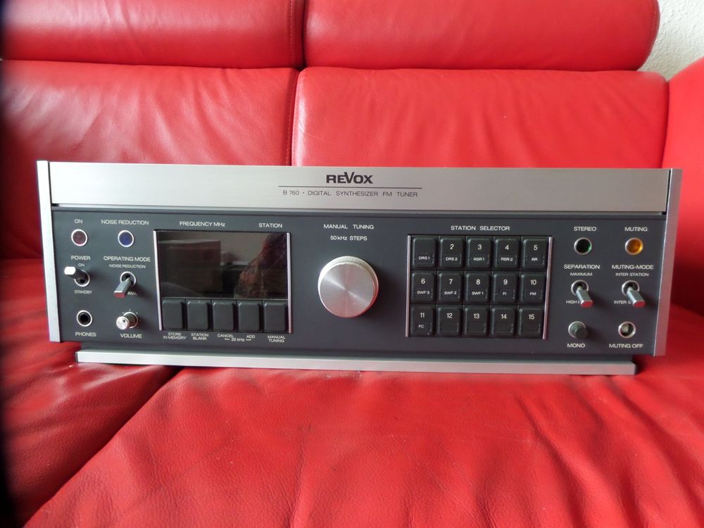 Revox B760 Tuner (Gebraucht) in Hergiswil für CHF 66 – mit Lieferung auf Ricardo kaufen