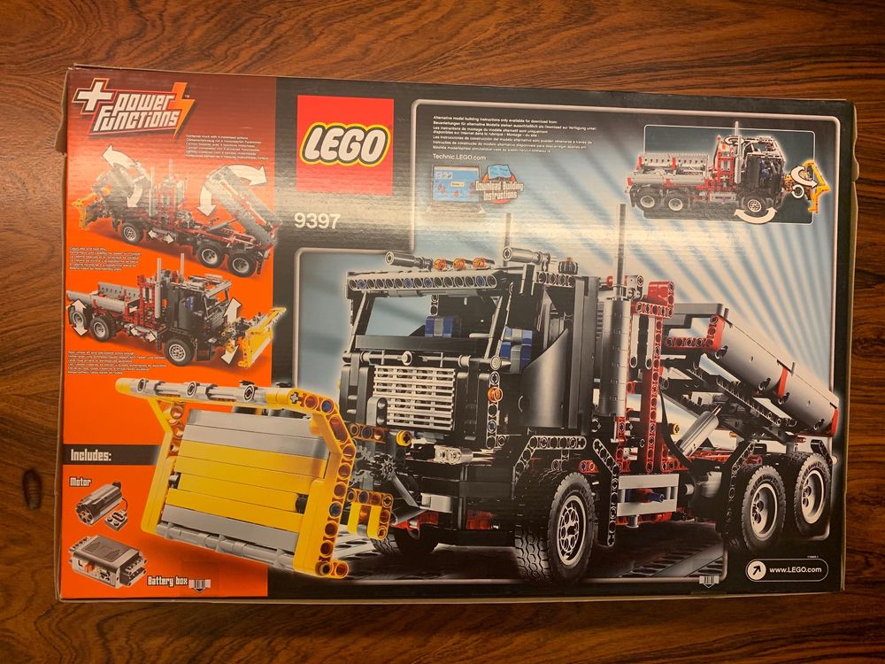 Lego Technics 9397 Holztransporter, motorisiert (Gebraucht) in ...