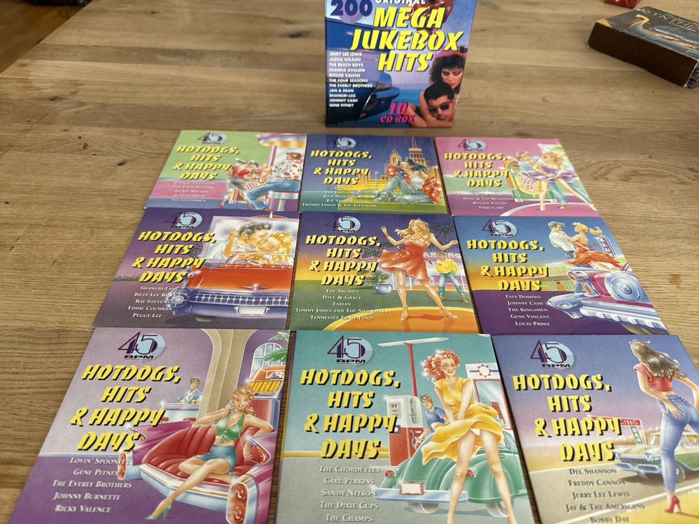 Mega Jukebox Hits - 200 Original Songs - 10 CD Box Set (Neu (gemäss Beschreibung)) in ...