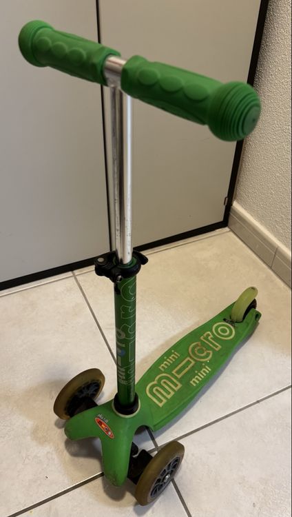 Micro Mini Scooter grün (Gebraucht) in Bassersdorf für CHF 20.9 – mit Lieferung auf Ricardo kaufen