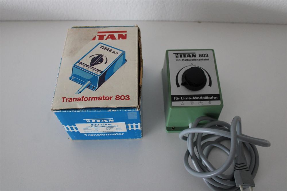 Titan 803 Trafo in OVP (Gebraucht) in Reiden für CHF 25 – mit Lieferung ...