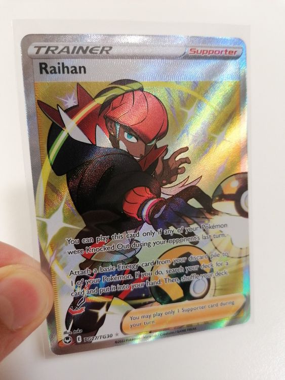 RAIHAN FULL ART TG27/TG30 SILVER TEMPEST POKEMON KARTE MINT (Gebraucht) in Uerzlikon für CHF 14. ...