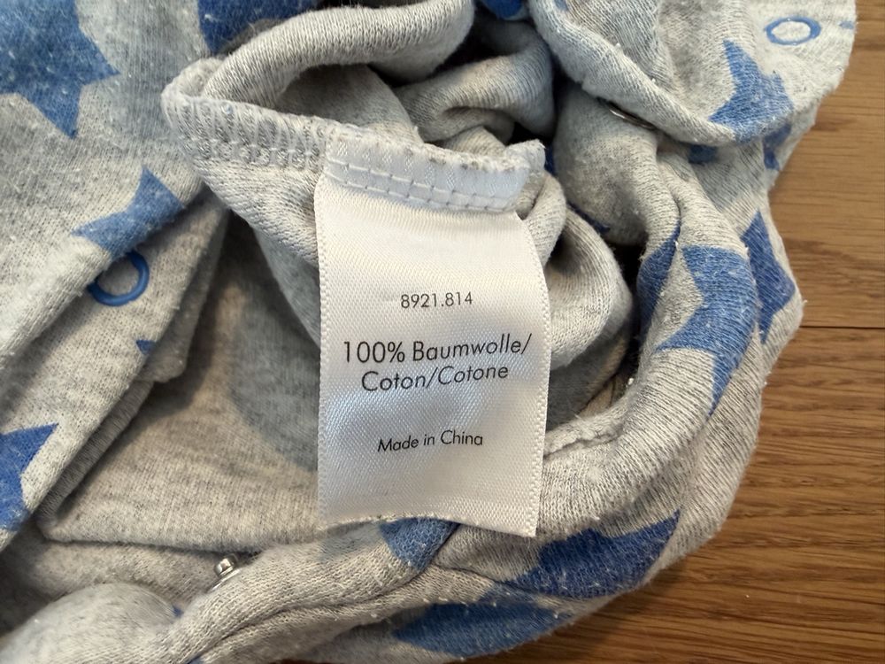 Baby Schlafanzug / Pyjama Gr. 62, Smile, mit Füssen (Gebraucht) in ...