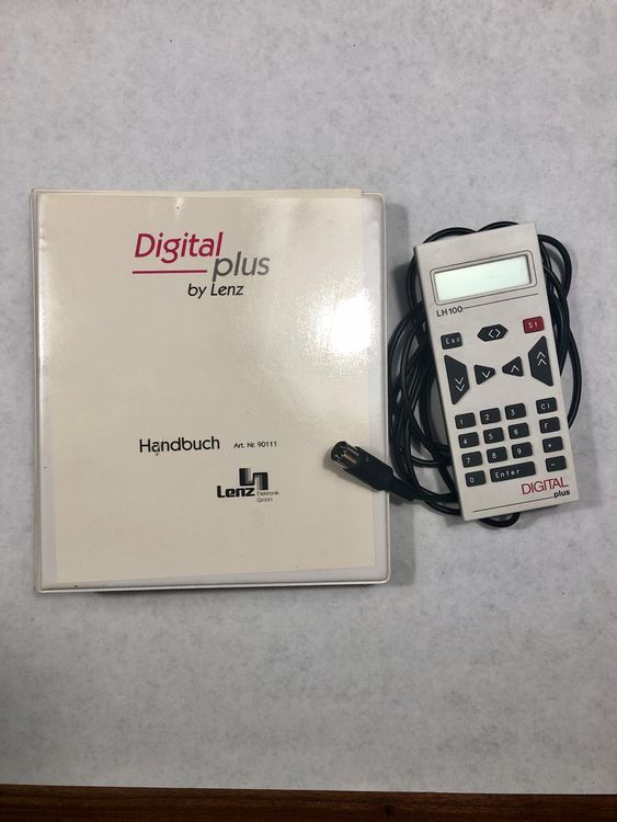 LENZ Digital Plus LH100 Steuergerät mit Handbuch (Gebraucht) in Buchs ...