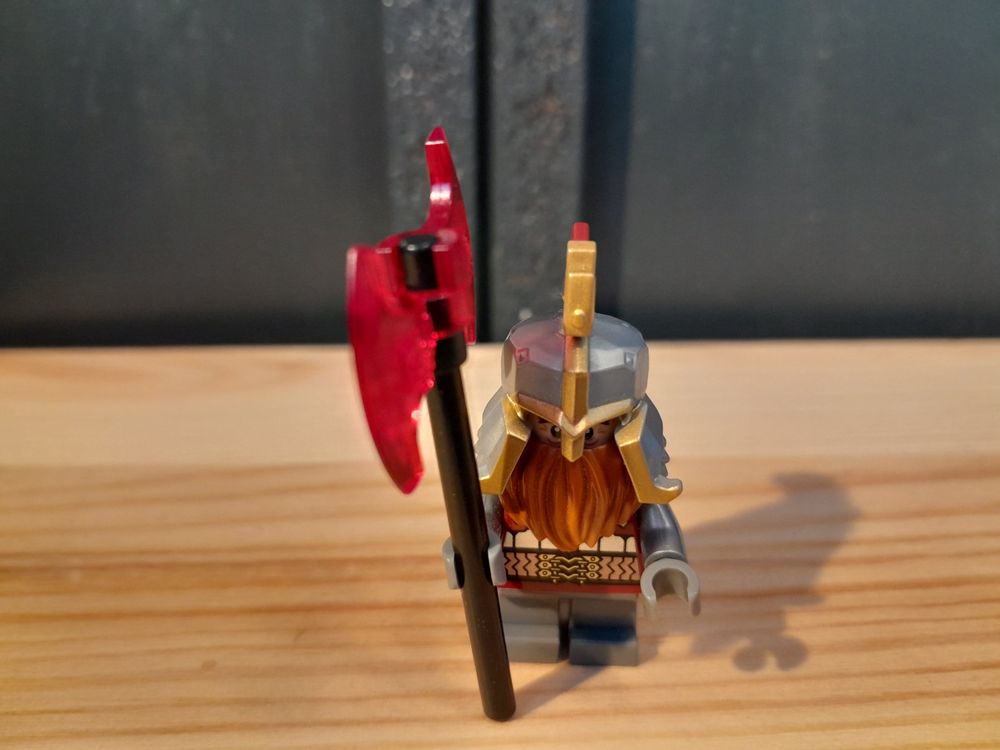 Lego Hobbit Herr der Ringe Lord of Rings Zwergenkönig Dain (Nuovo ...