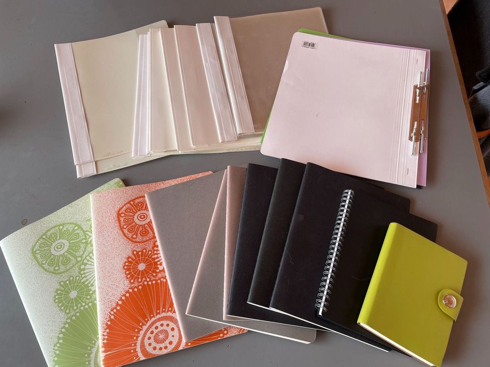 Notizbücher u. Mappen (Gebraucht) in Birmenstorf AG für CHF 26 – mit ...