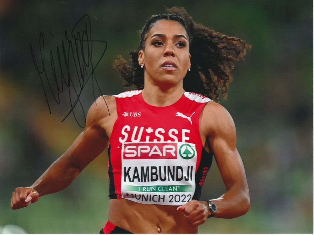 Mujinga Kambundji / Originalautogramm (Gebraucht) in Schwyz für CHF 8 ...