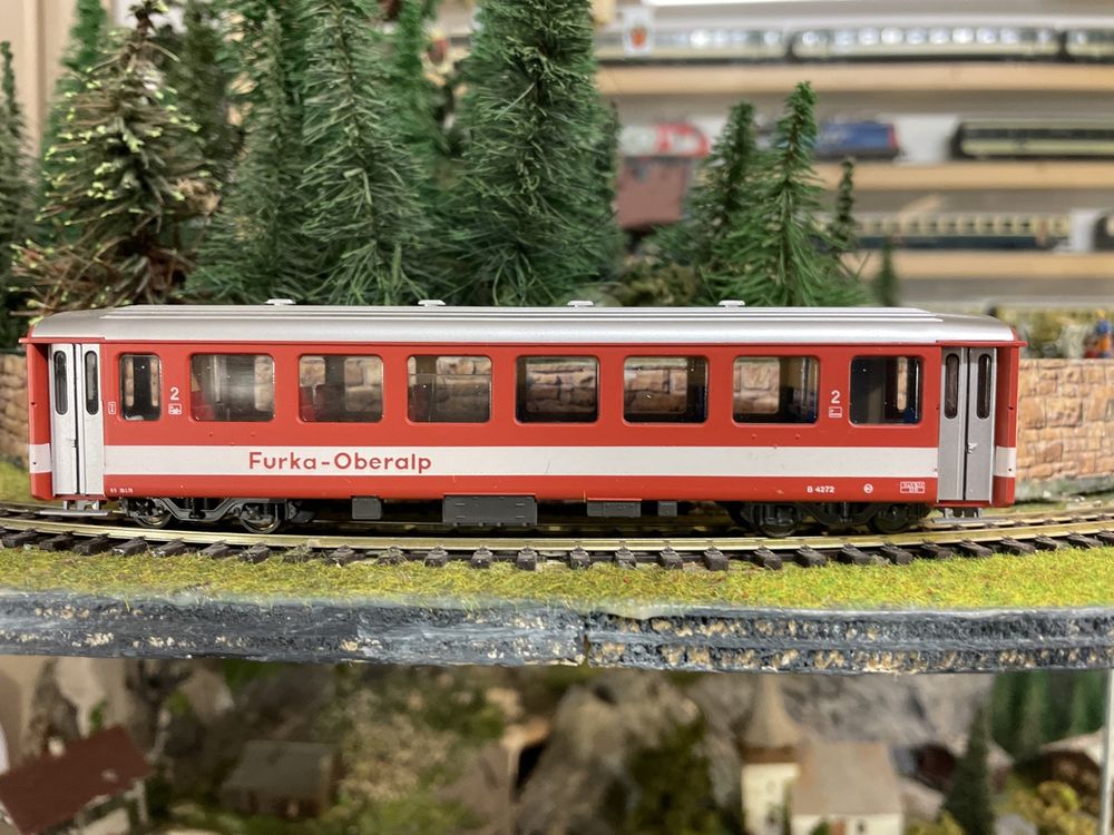 Bemo HOm FO B4272 Personenwagen Furka-Oberalp Top! (Neu (gemäss Beschreibung)) in Gossau SG für ...