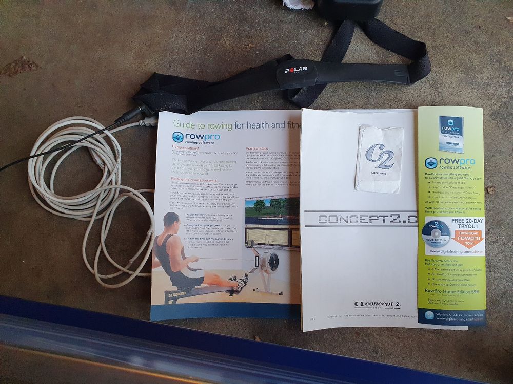 Concept 2 Model D PM3 Rudergerät Indor Rower | Kaufen auf Ricardo