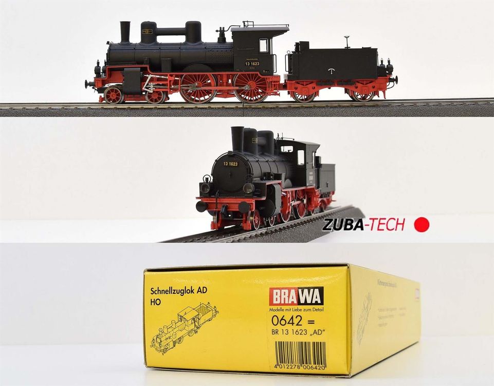 Brawa 0642 Dampflok BR 13 DRG H0 GS OVP (Gebraucht) in St. Gallen für ...