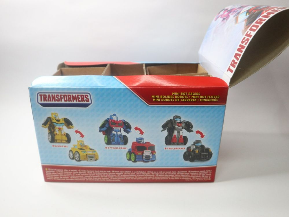 6 Stk. Transformers mini Bot Racers Roboter im Display | Kaufen auf Ricardo
