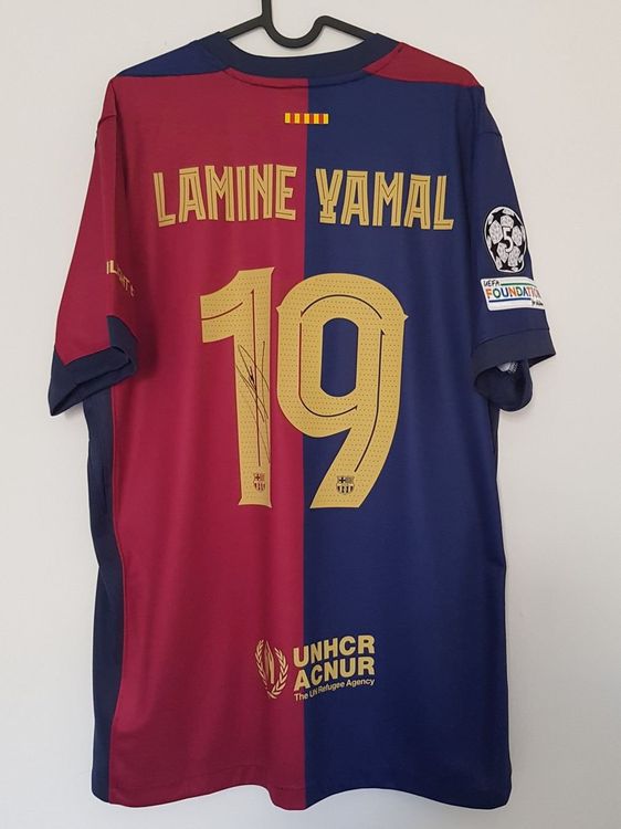 Lamine Yamal - FC Barcelona Home Trikot 2024/2025 - Signiert (Neu (gemäss Beschreibung)) in ...