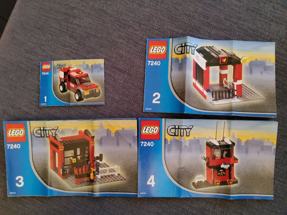 Lego City 7204, Feuerwehr Station (Gebraucht) in Hagenbuch ZH für CHF ...