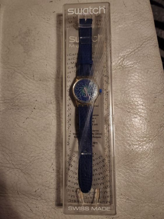 Swatch Musical Modell Tone in Blue (Gebraucht) in Flums für CHF 25 ...