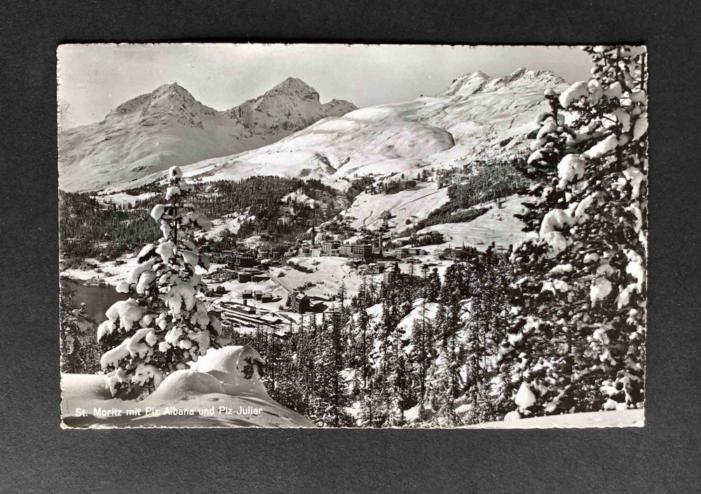 AK St Moritz mit Piz Albula und Piz Julier (Gebraucht) in Goldau für CHF 9 – mit Lieferung auf ...