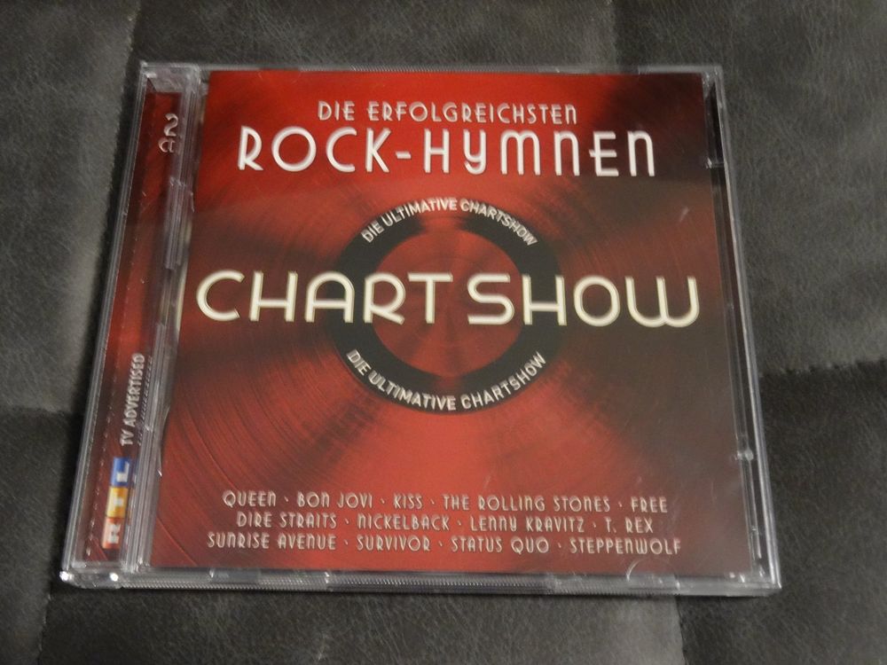 Die Ultimative Chart Show Die erfolgreichsten Rock-Hymnen CD (Gebraucht ...