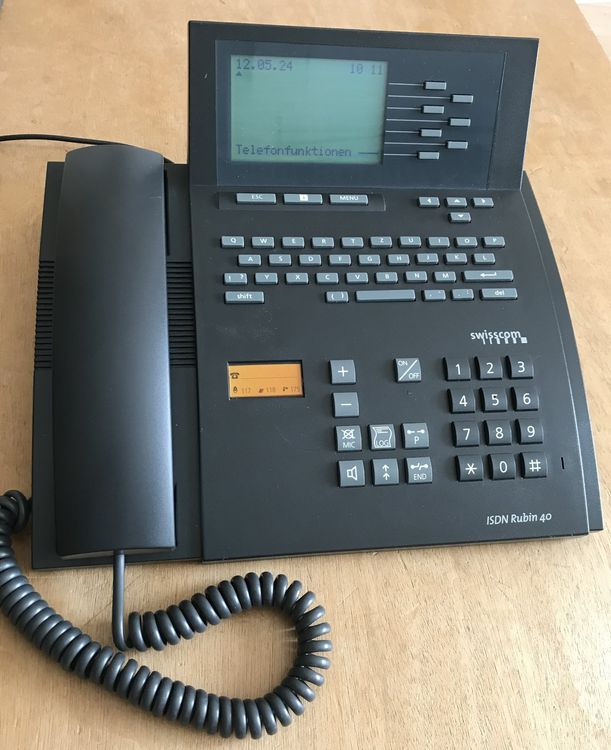 Rubin 40 ISDN Telefon mit Anruf-Beantworter | Kaufen auf Ricardo