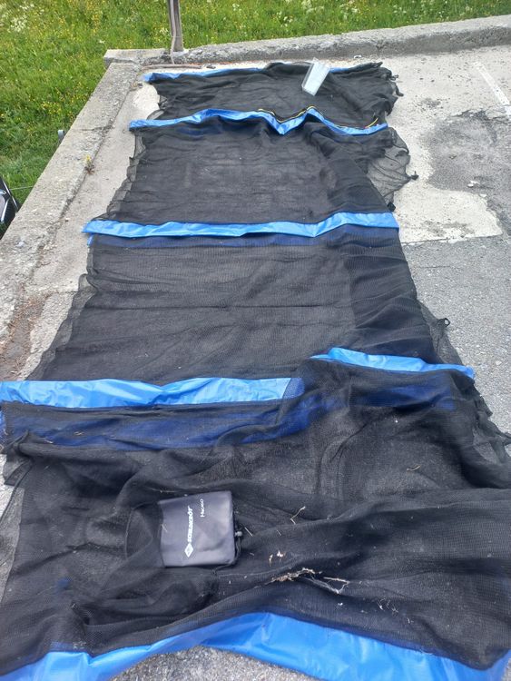 Ersatzteile Trampolin 3.05 M. Federabdeckung und Netz. (Neu (gemäss Beschreibung)) in Grächen ...