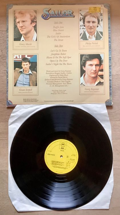 1974 - SAILOR Album - Vinyl 12“ LP - Britische Band (Gebraucht) in Root ...