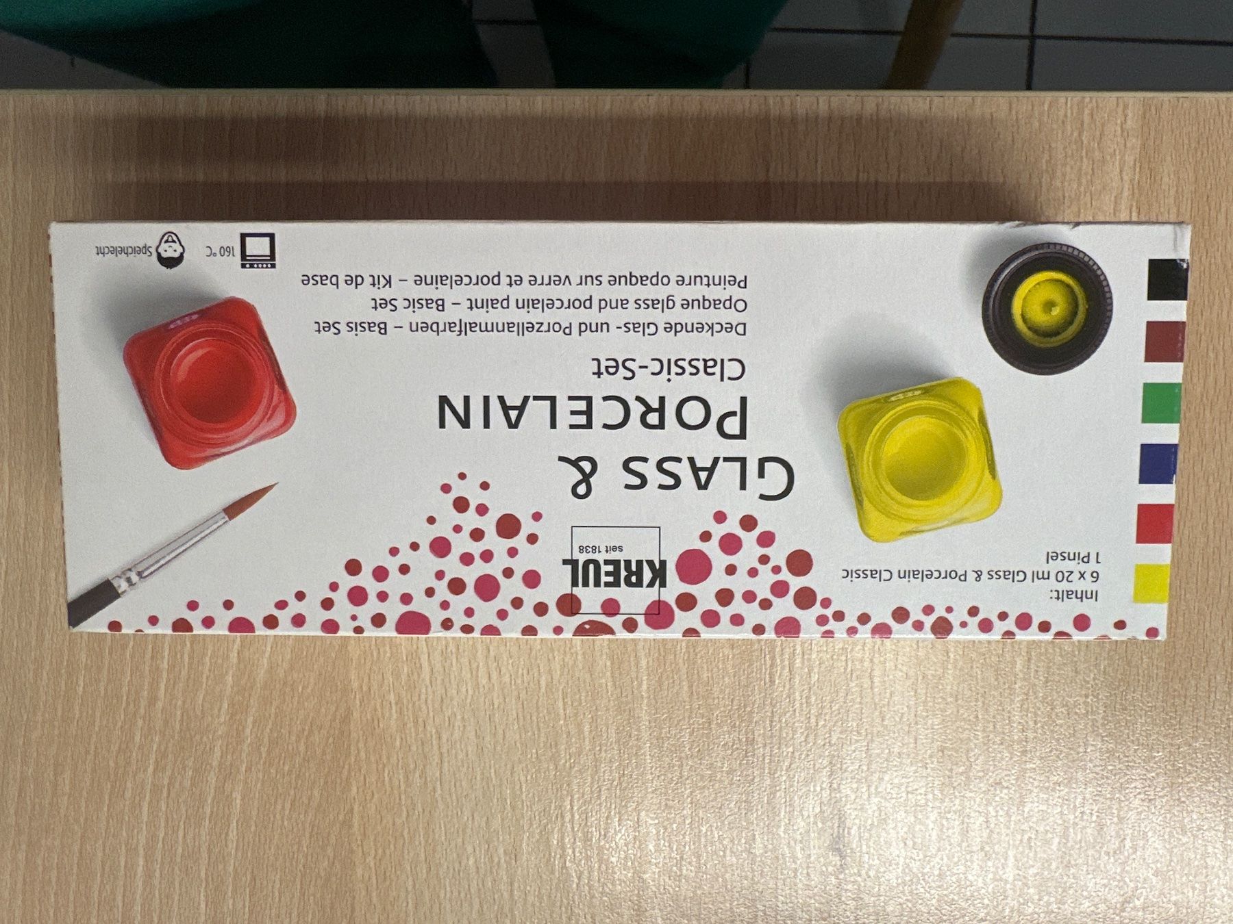 Peinture opaque sur verre et porcelaine kit de base (D'occasion) à ...