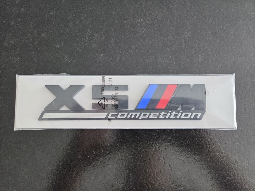 Original BMW X5M Competition Logo/Emblem, NEU! | Kaufen auf Ricardo