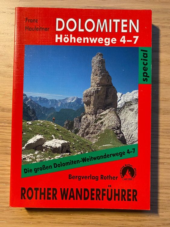 Rother Wanderführer: Dolomiten Höhenwege 4 - 7 | Kaufen auf Ricardo