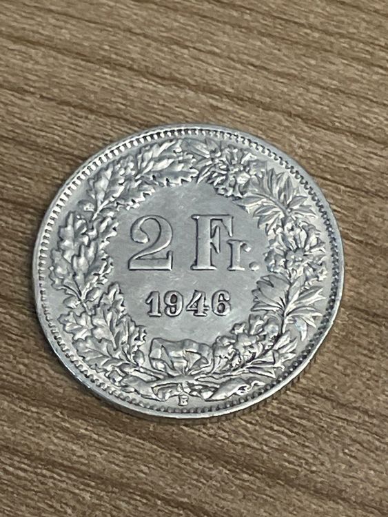 2 Franken Schweiz 1946 Silber | Kaufen auf Ricardo