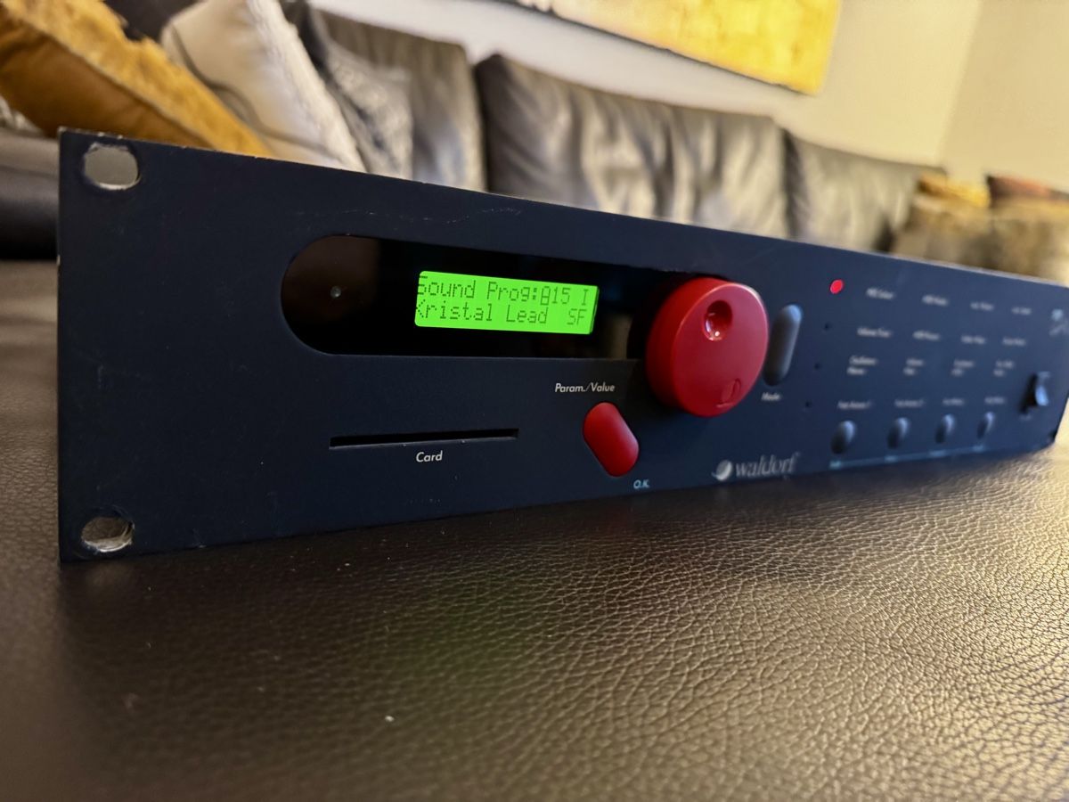 Waldorf Microwave 1 - Rev A - Wavetable Synthesitzer (PPG) (D'occasion ...