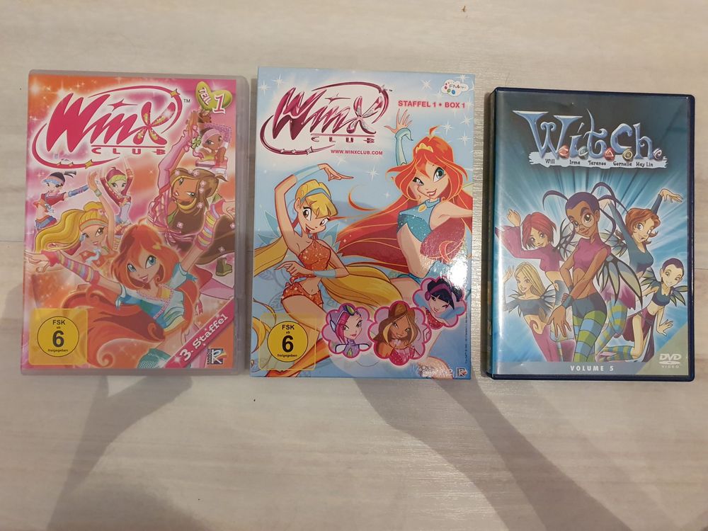 Winx Club & Witch DVD Serie (Gebraucht) in Weiningen ZH für CHF 10 – mit Lieferung auf Ricardo ...