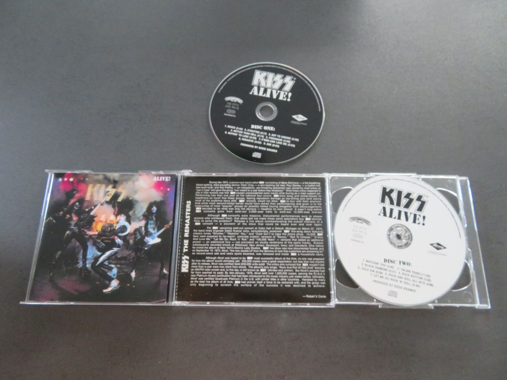 KISS Alive! the Remasters 2 CD 1997 Hardrock Metal Live (Gebraucht) in ...