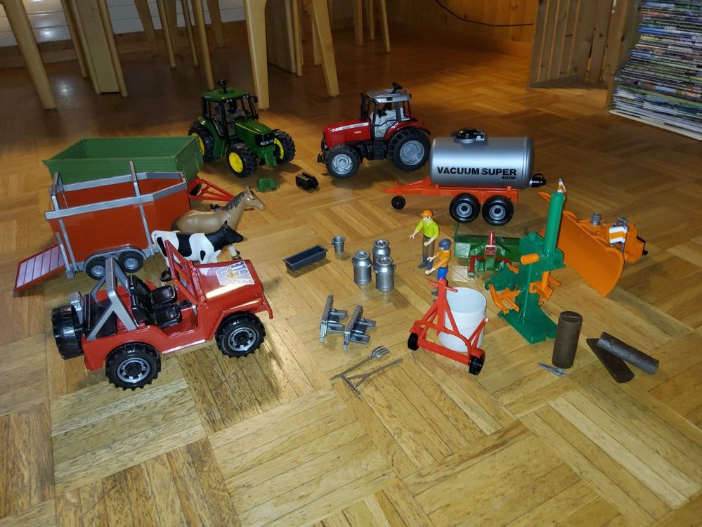 Bruder Traktoren und Diverses (Gebraucht) in für CHF 45 – nur Abholung ...