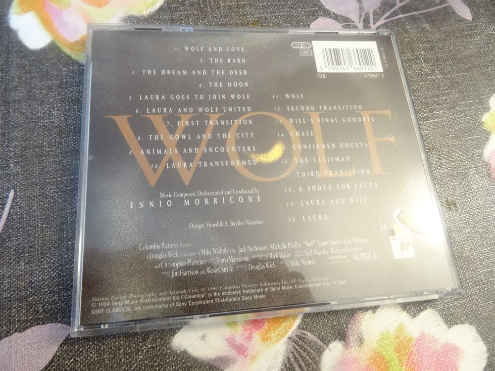 Ennio Morricone - Wolf - Original Motion Picture Soundtrack (Gebraucht ...