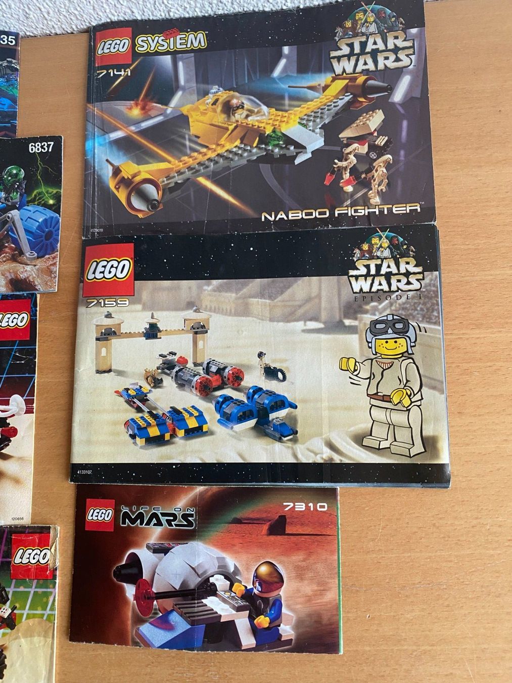Lego Star Wars / Space Bauanleitungen Bauplan 12 Stück (Gebraucht) in ...