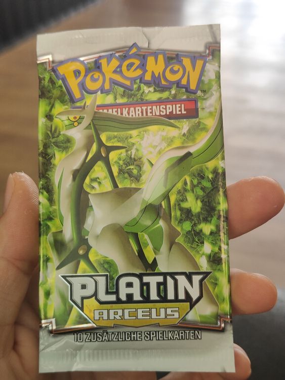 Pokemon Platin Arceus Booster Vintage Deutsch OFFEN Arceus (Neu (gemäss Beschreibung)) in Basel ...