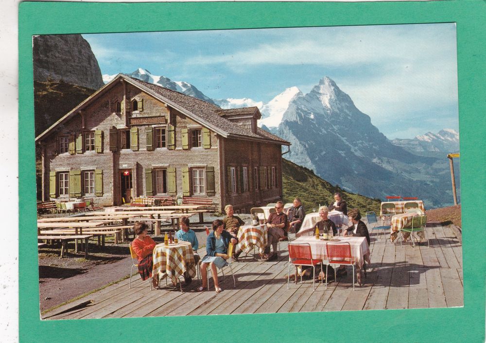 Hotel Grosse Scheidegg Mönch und Eiger 1971 (Gebraucht) in Herisau für CHF 1 – mit Lieferung auf ...
