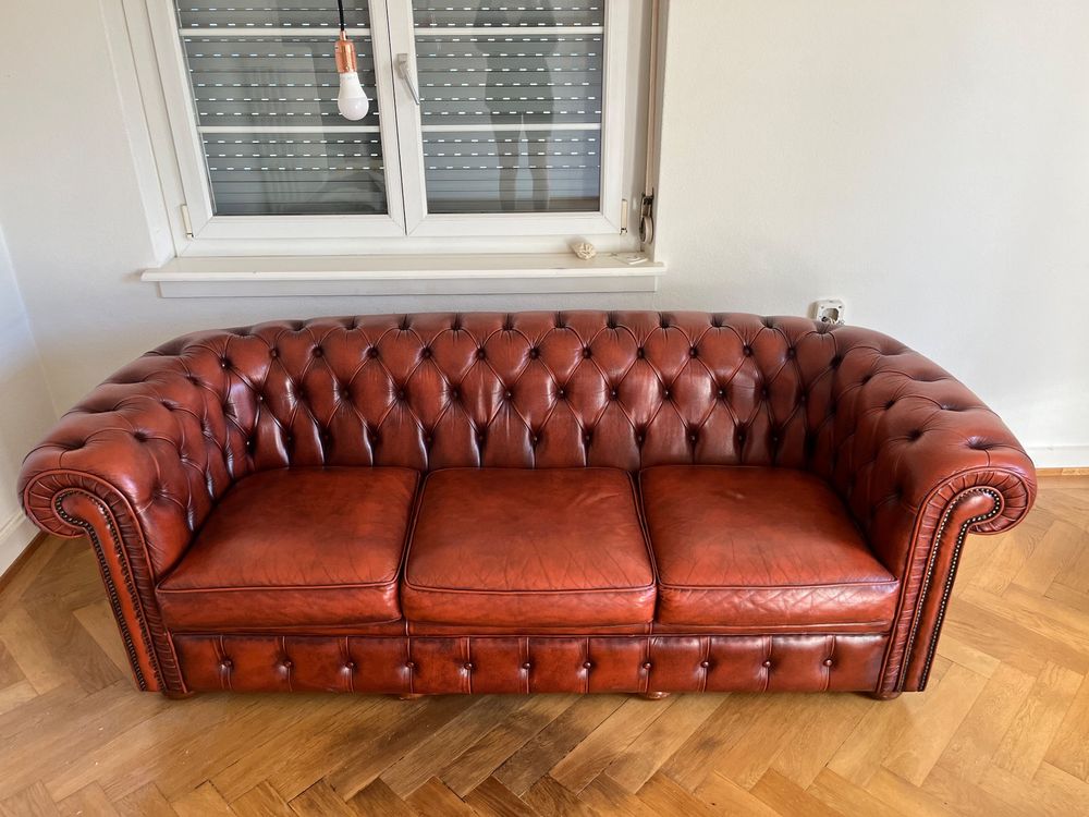 Ledersofa (Gebraucht) in Rhäzüns für CHF 500 – nur Abholung auf Ricardo ...