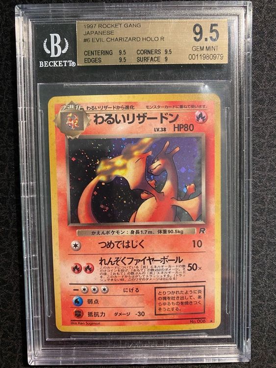 Dark Charizard - Team Rocket - BGS 9.5 | Kaufen auf Ricardo