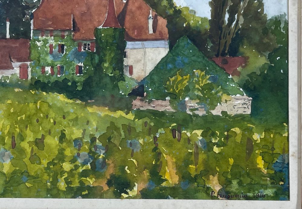 Paul Huguenin (1870-1919) Aquarell | Kaufen auf Ricardo