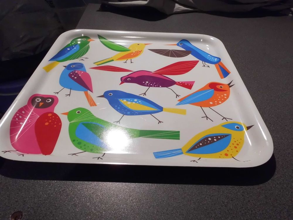 Tablett Vögel bunt, IKEA | Kaufen auf Ricardo