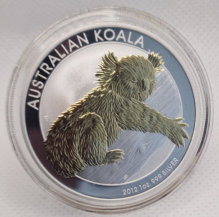 Koala 2012 - 1 oz Silber - Goldplattiert (Gebraucht) in Luzern für CHF 69 – mit Lieferung auf ...